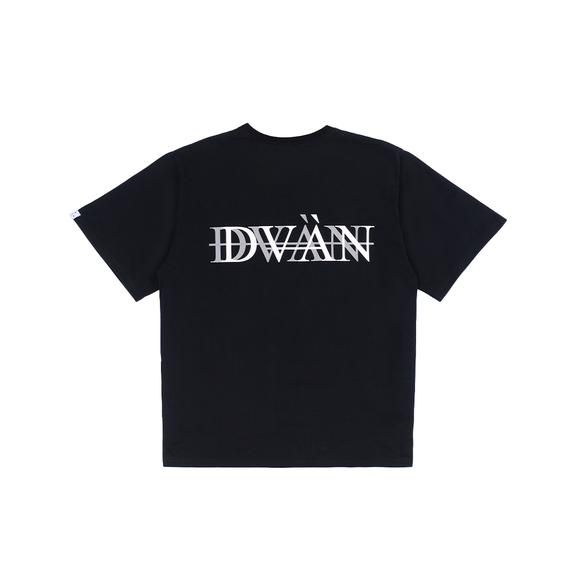 드반 더블 로고 티셔츠 블랙 | DVAN | KREAM