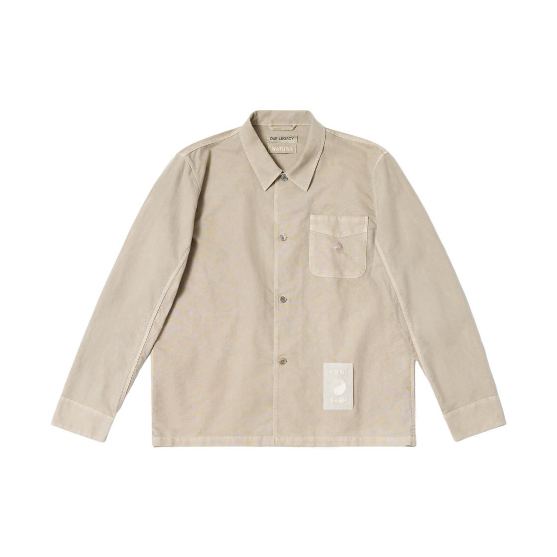 아워레가시 박스 셔츠 오버다이드 샌드 | Our Legacy | KREAM