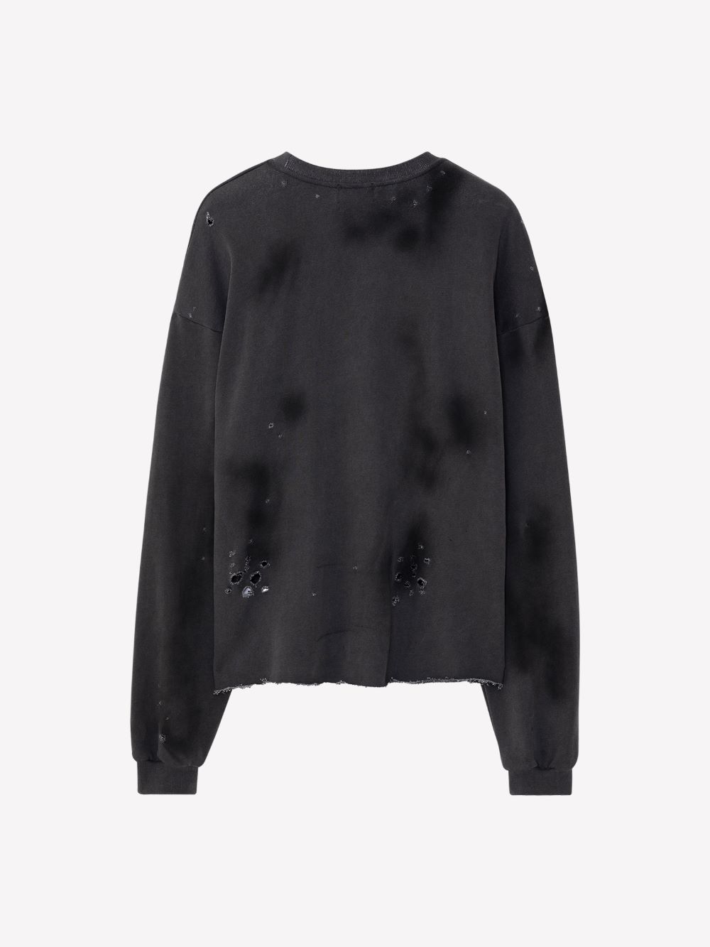 에크라손 피엘싱 락 스웻셔츠 블랙 | ECRZN | KREAM