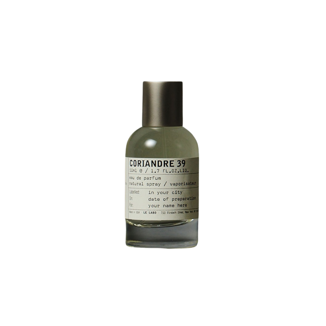 르라보 코리안더 39 오 드 퍼퓸 50ml (국내 정식 발매 제품) | Le Labo | KREAM
