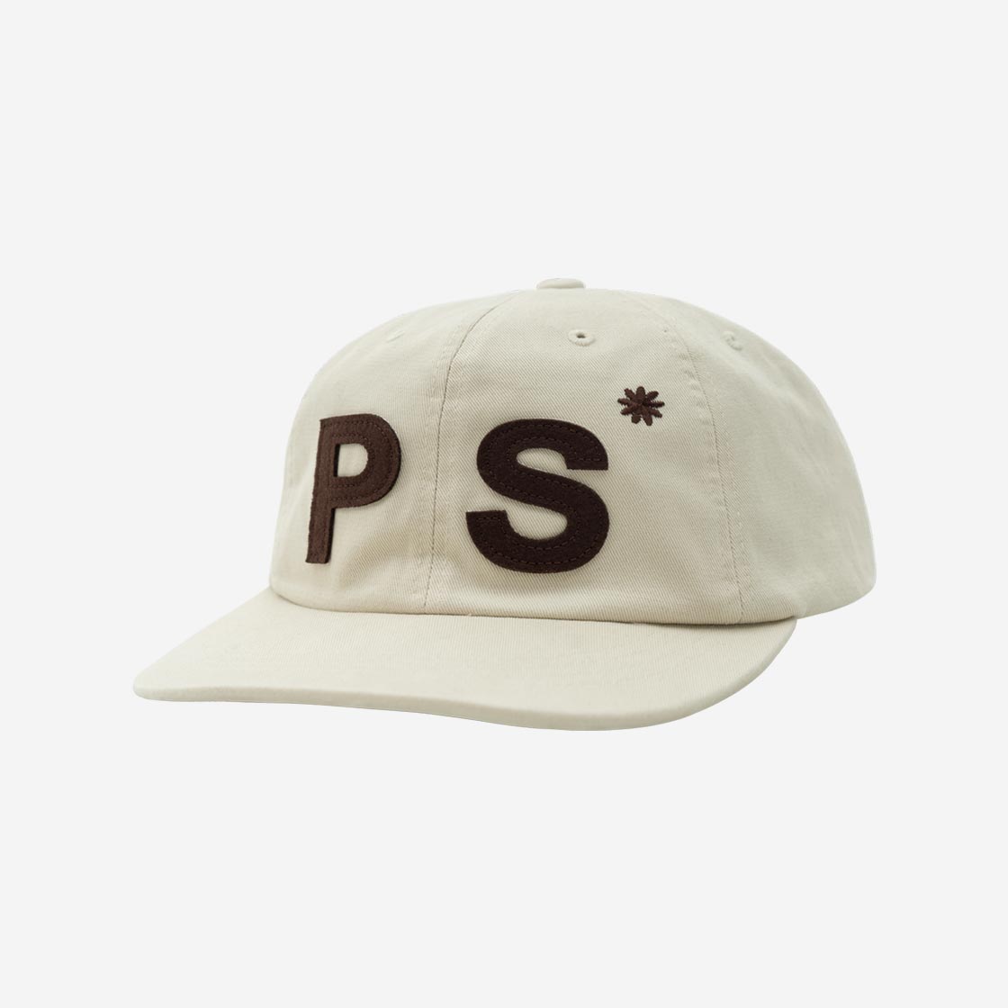 퍼츠 피에스 로고 6패널 캡 아이보리 | POTS | KREAM