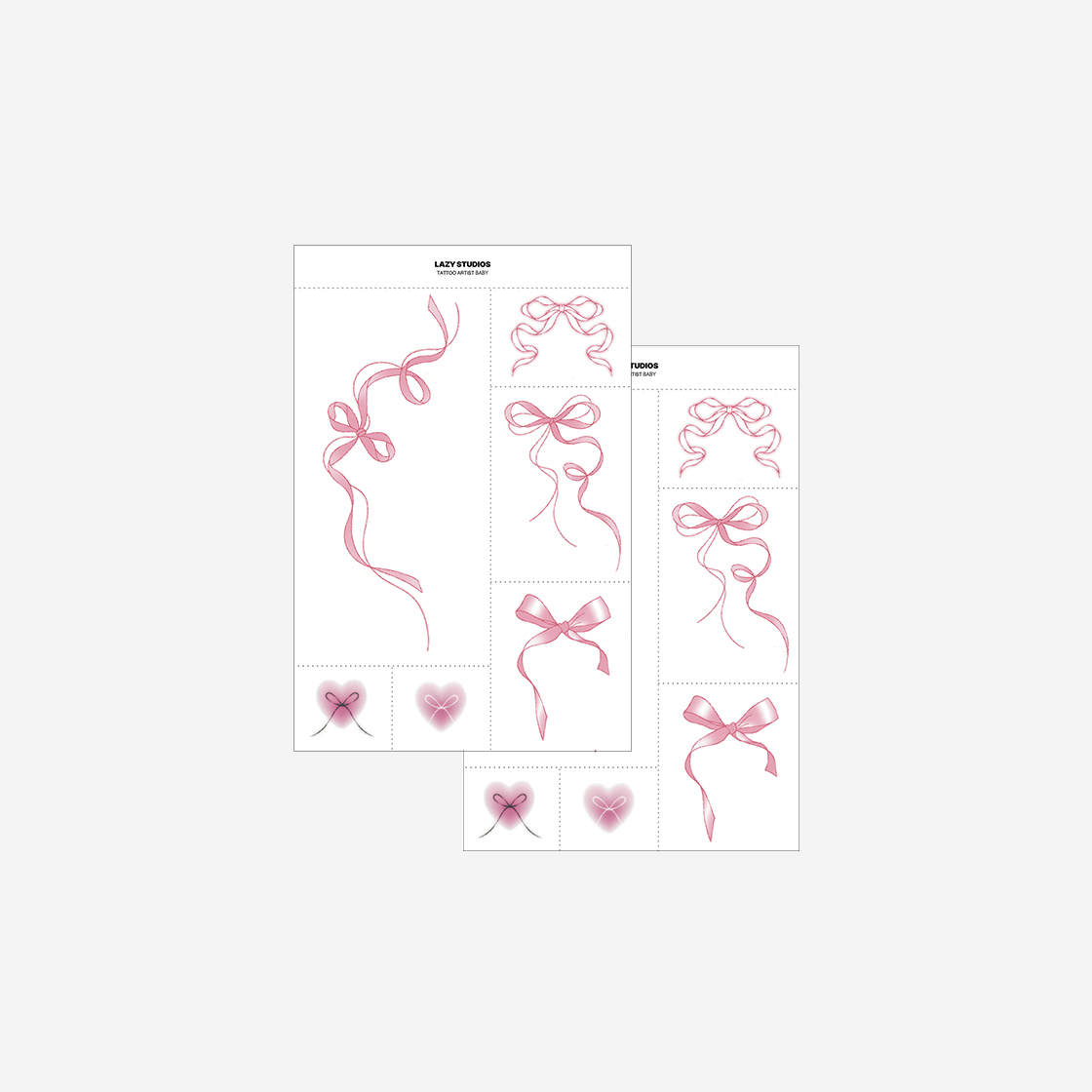 레이지스튜디오 베이비 01 템포러리 타투 2P | LAZY STUDIOS | KREAM