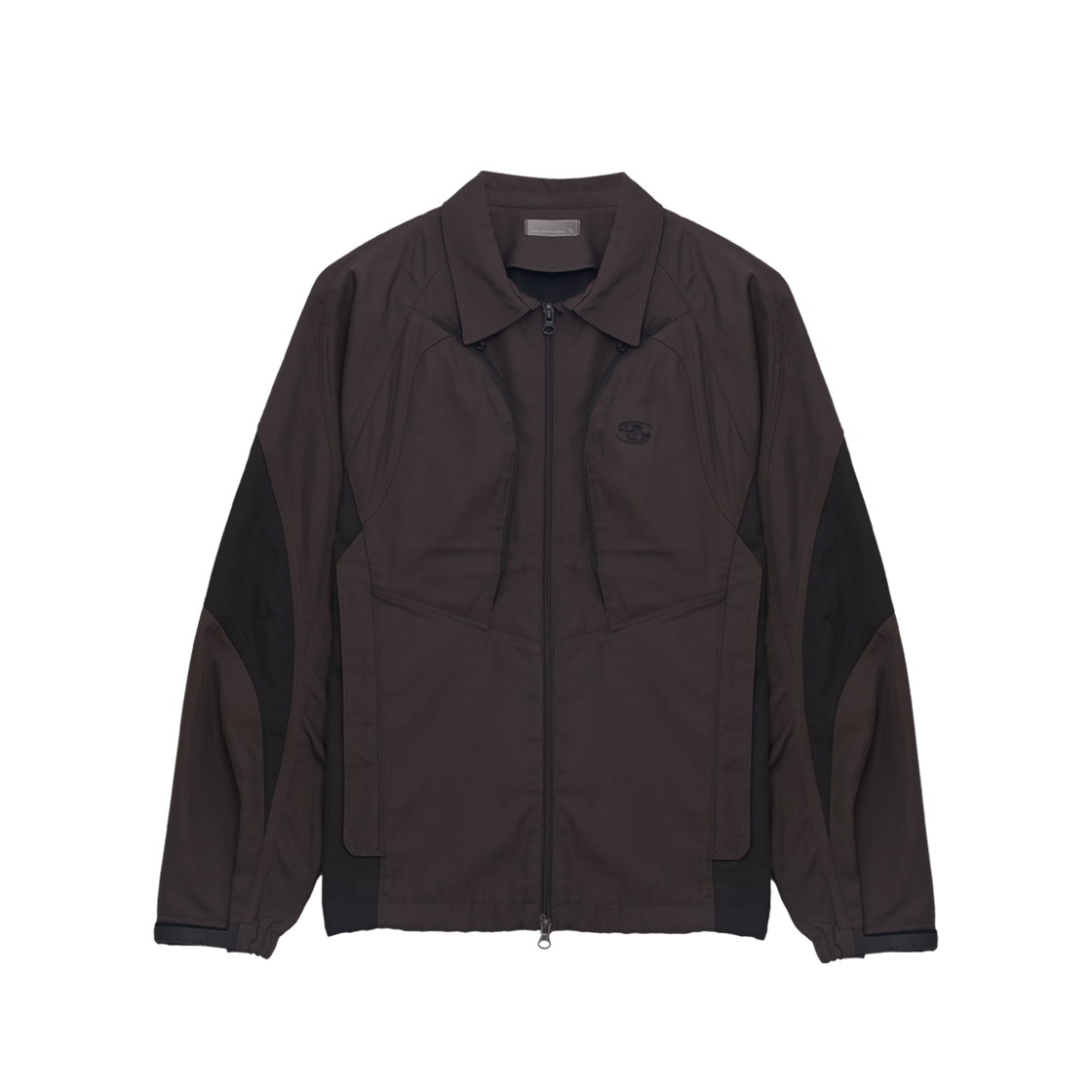 산산기어 패널디드 트윌 자켓 다크 브라운 | Sansan Gear | KREAM