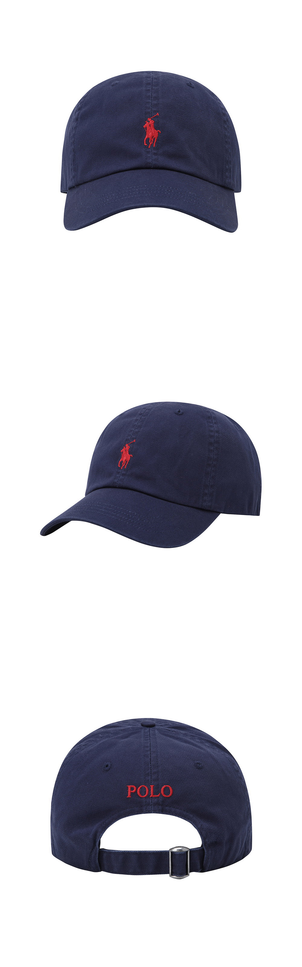 폴로 랄프 로렌 코튼 치노 베이스볼 캡 뉴포트 네이비 | Polo Ralph Lauren | KREAM