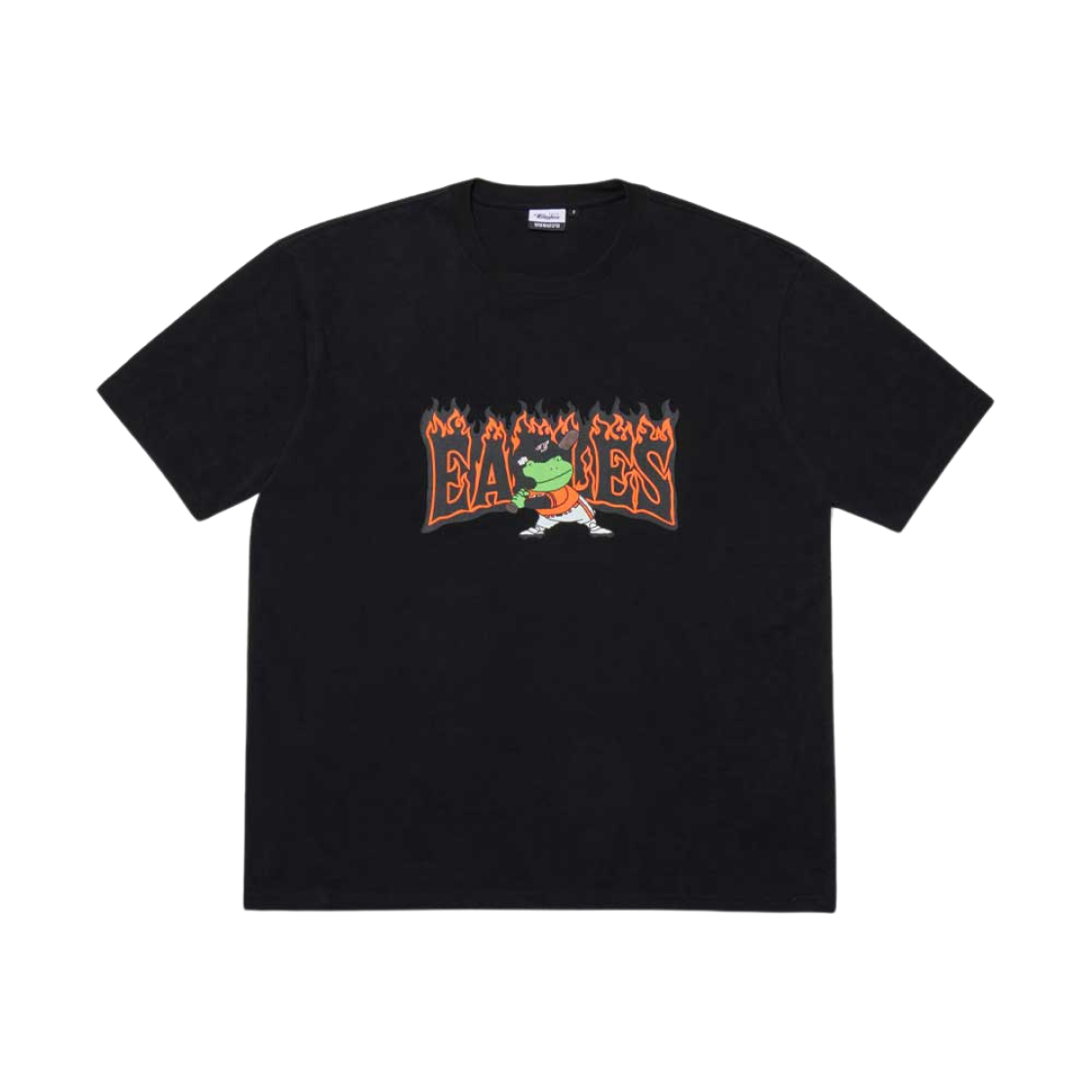 얼렁뚱땅 상점 x 한화 이글스 불꽃 이글스 티셔츠 블랙 | ULDD | KREAM
