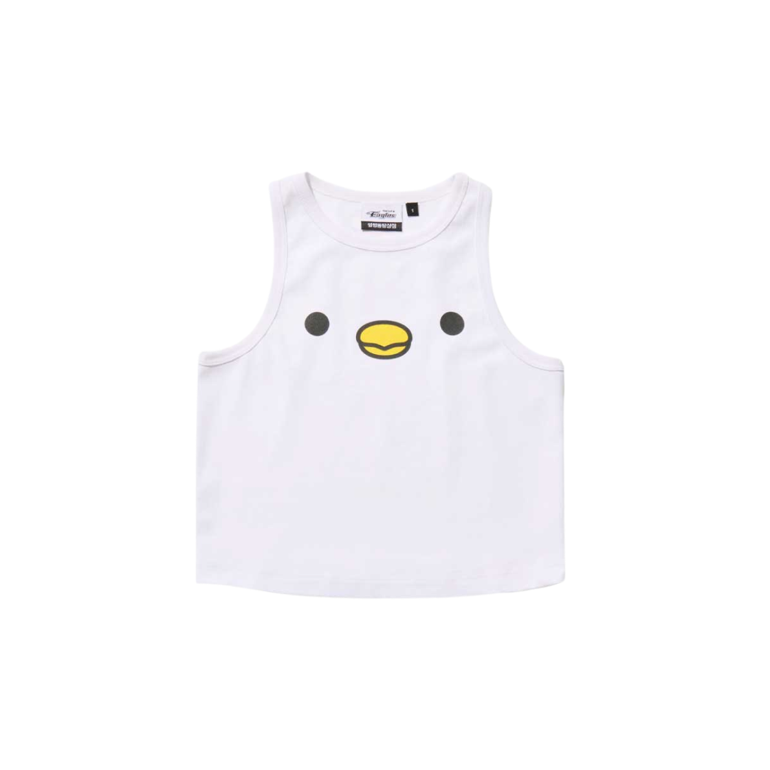 (W) 얼렁뚱땅 상점 x 한화 이글스 수리 크롭탑 화이트 | ULDD | KREAM