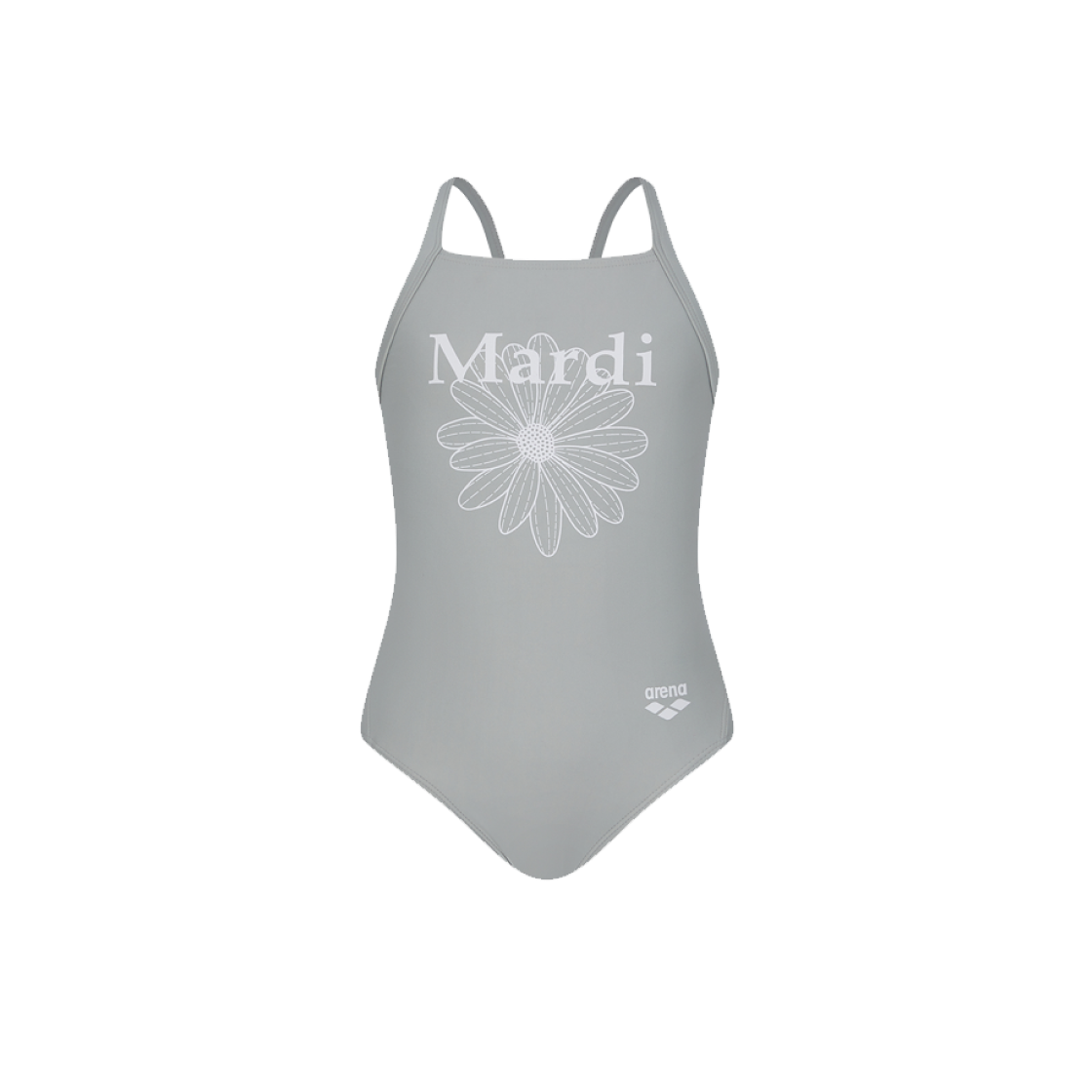 (키즈) 아레나 x 마르디 슈퍼 플라이백 원피스 그레이 | ARENA | KREAM