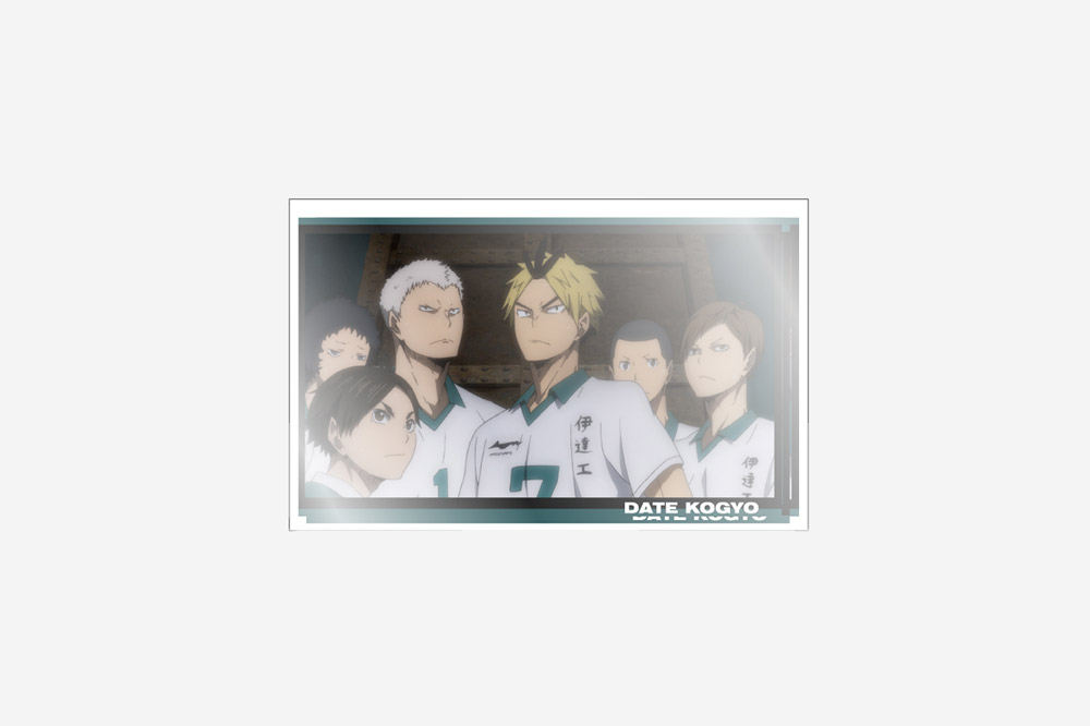 하이큐 경기 스틸컷 엽서 6종 컬렉션 다테공고 ver. | HAIKYU!! | KREAM