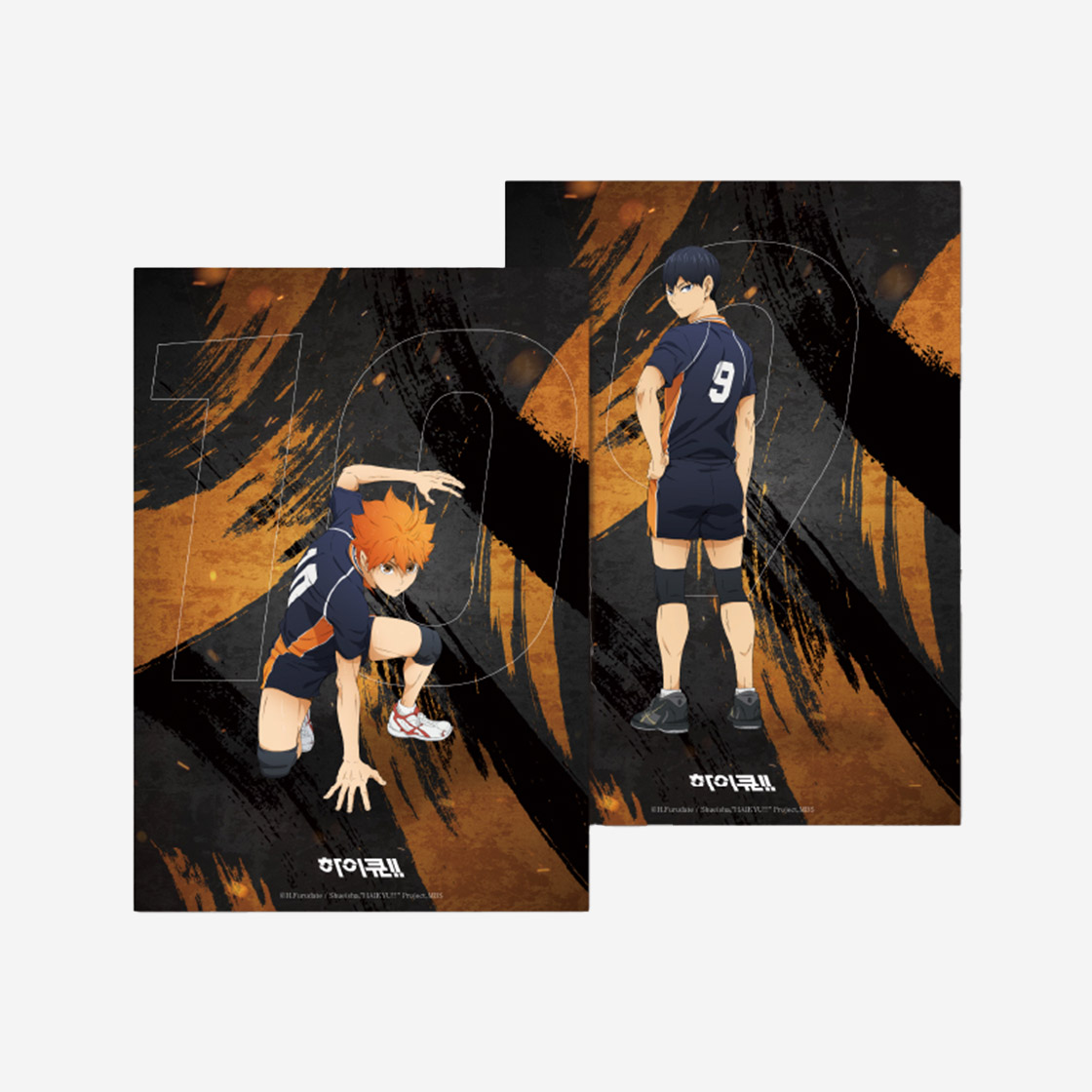 하이큐 HINO 전국필승 PP포스터 2종 세트 히나타&카게야마 | HAIKYU!! | KREAM