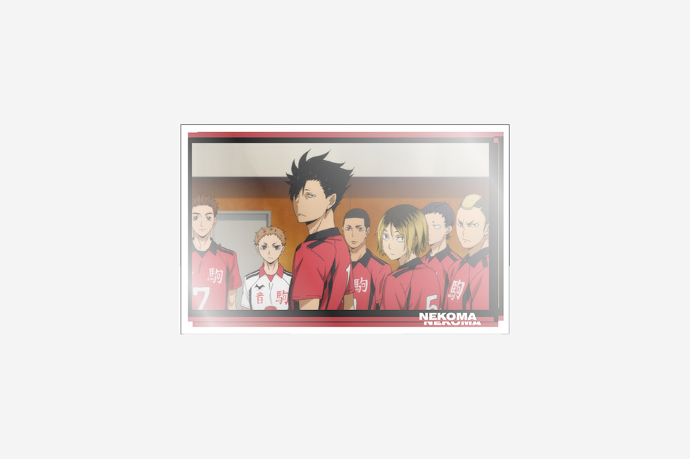 하이큐 경기 스틸컷 엽서 6종 컬렉션 네코마 ver. | HAIKYU!! | KREAM