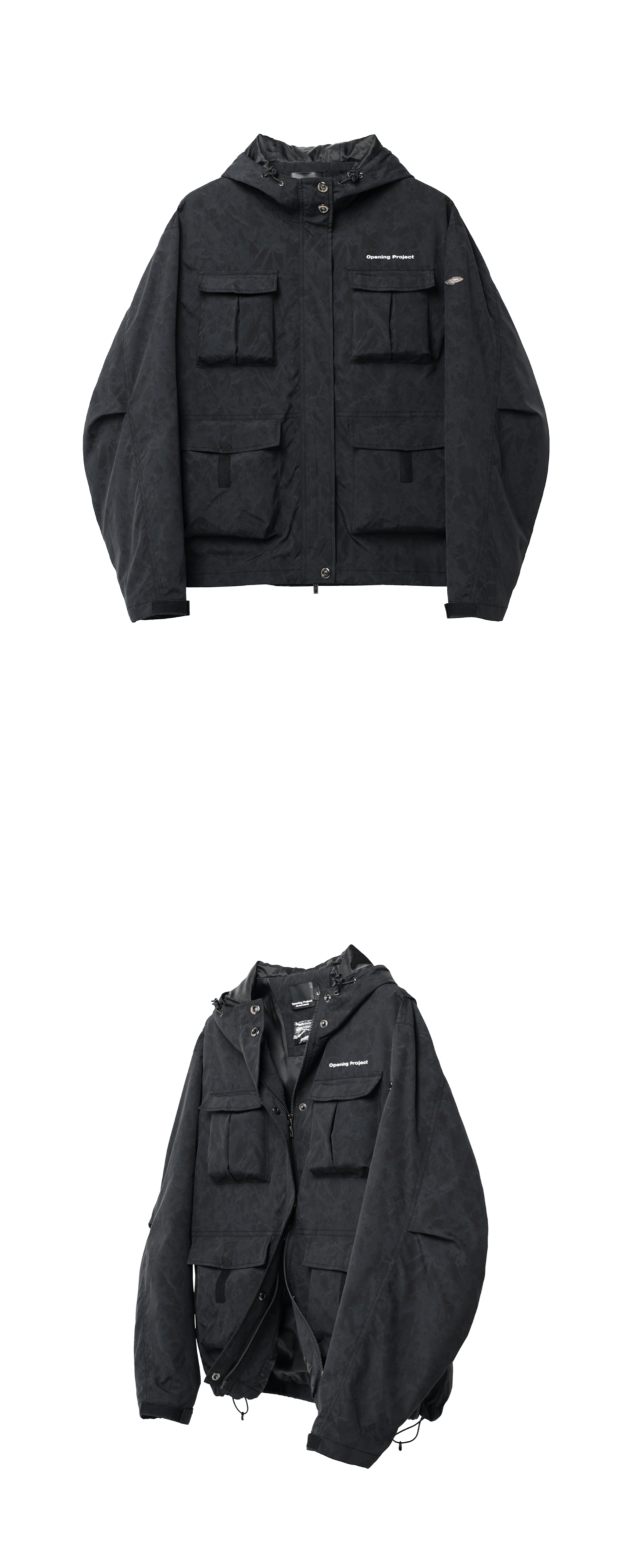 오프닝프로젝트 멀티 포켓 후드 자켓 멀티 | Opening Project | KREAM