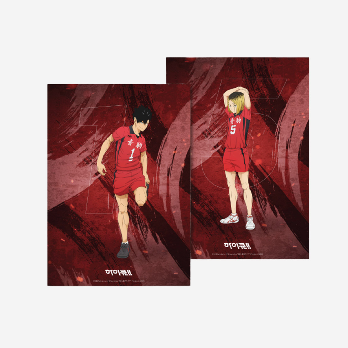 하이큐 HINO 전국필승 PP포스터 2종 세트 쿠로오&켄마 | HAIKYU!! | KREAM