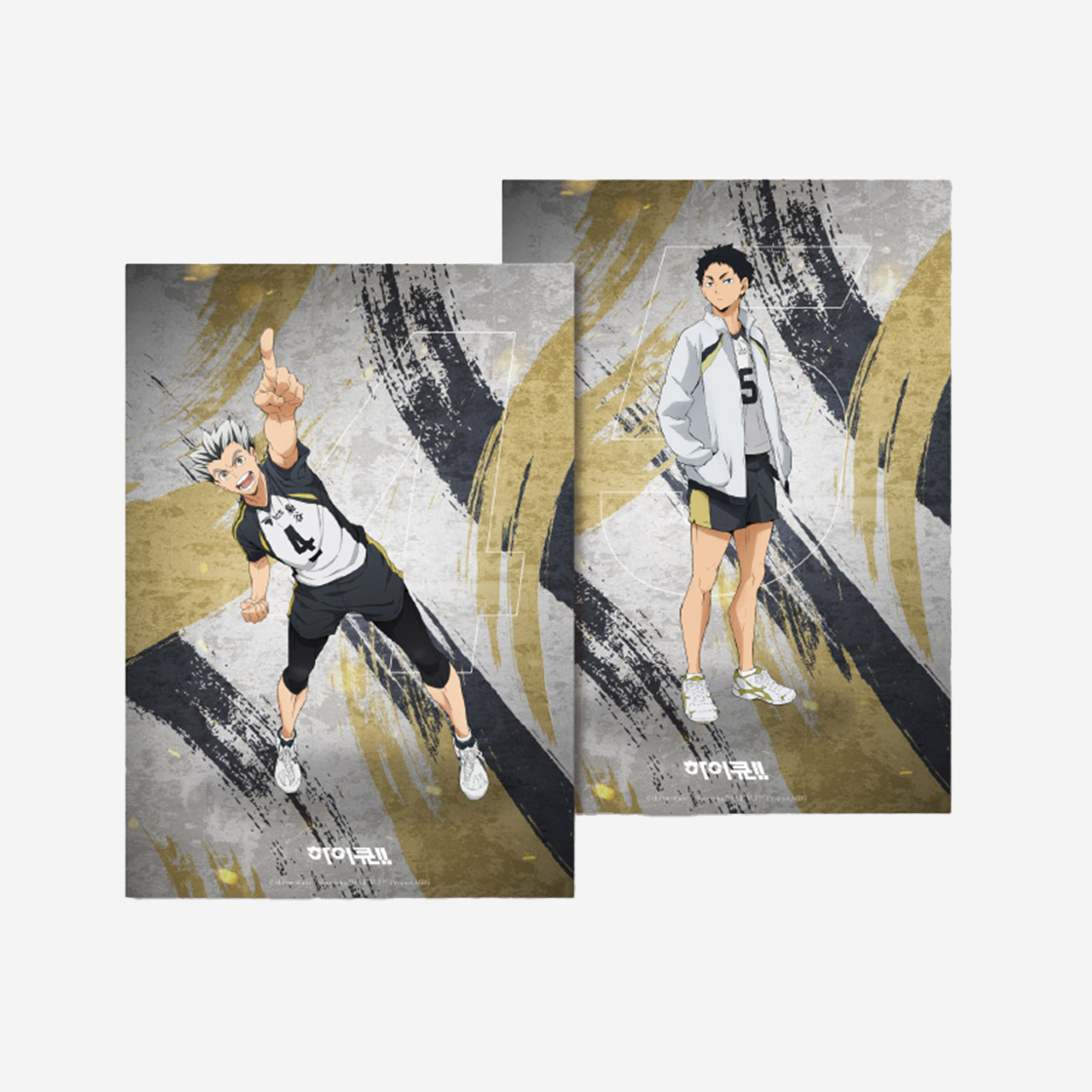 하이큐 HINO 전국필승 PP포스터 2종 세트 보쿠토&아카아시 | HAIKYU!! | KREAM