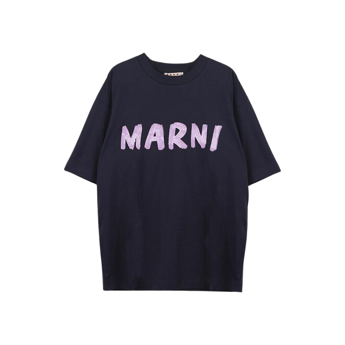 (W) 마르니 로고 숏슬리브 티셔츠 블루 | Marni | KREAM
