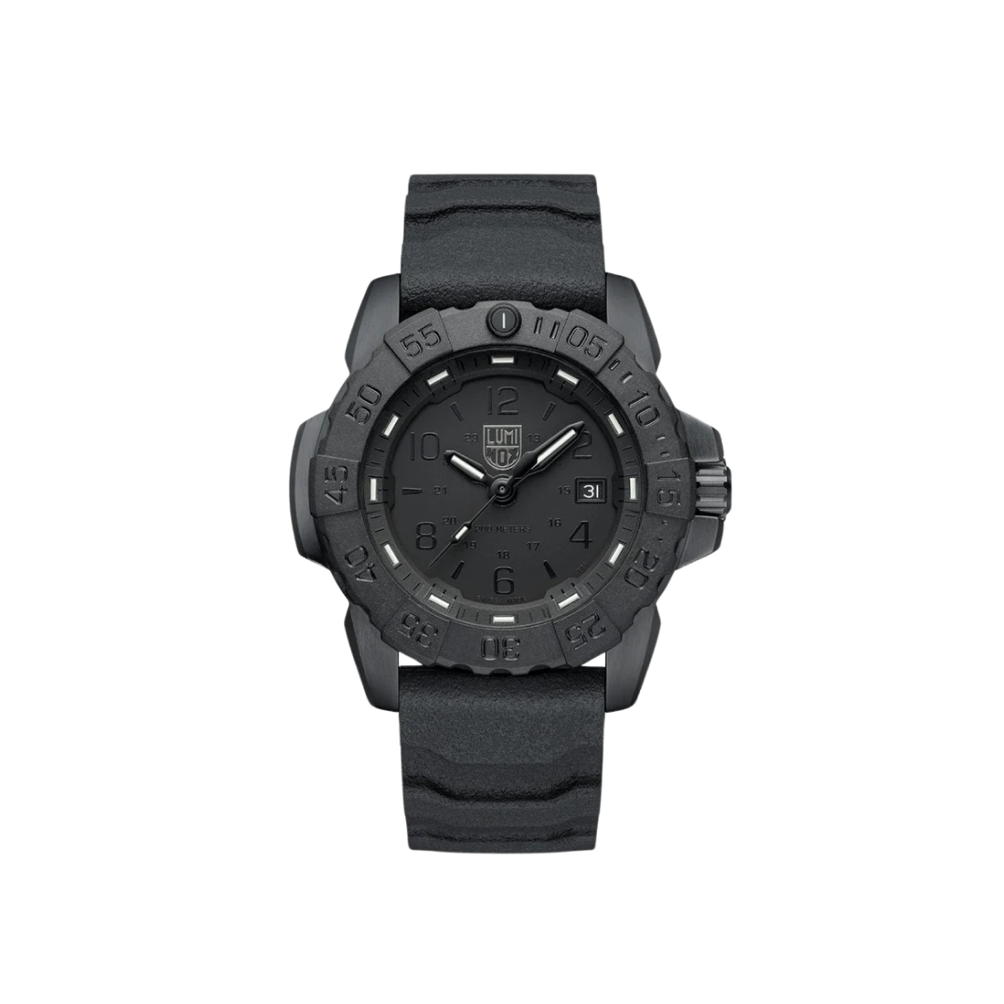 루미녹스 네이비씰 스틸 다이브 45mm 제뉴인 러버 블랙 | Luminox | KREAM