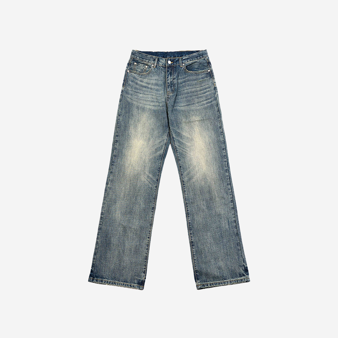 스팁 Aqua 딥 블루 워싱 플레어드 진 | STEEPC | KREAM