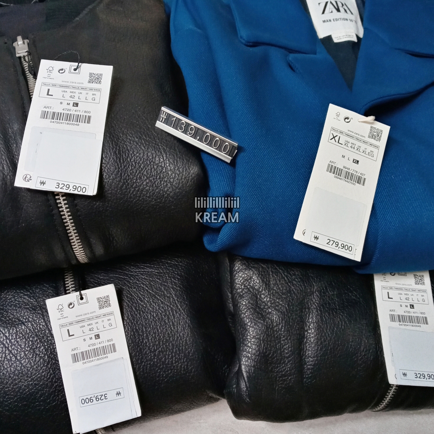 14K 팔찌와 순은 팔찌 | KREAM