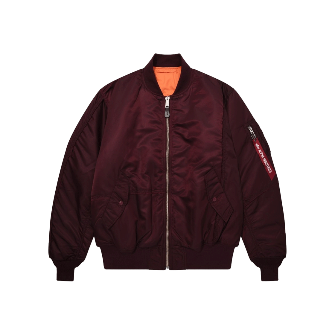 마스터마인드 월드 x 알파 인더스트리 MA-1 버건디 - 24FW | Mastermind | KREAM