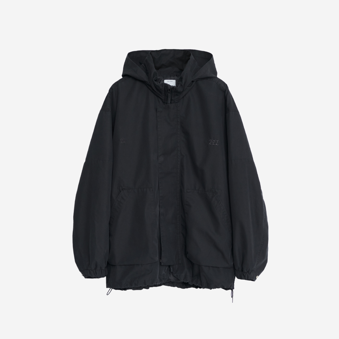 폴리테루 휴먼인덱스 인덱스 트랙 파카 블랙 | Polyteru Human Index | KREAM