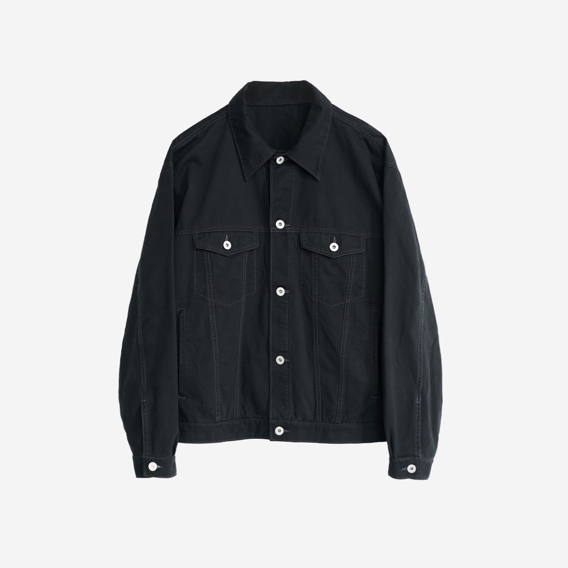 폴리테루 휴먼인덱스 인덱스 트러커 자켓 블랙 | Polyteru Human Index | KREAM