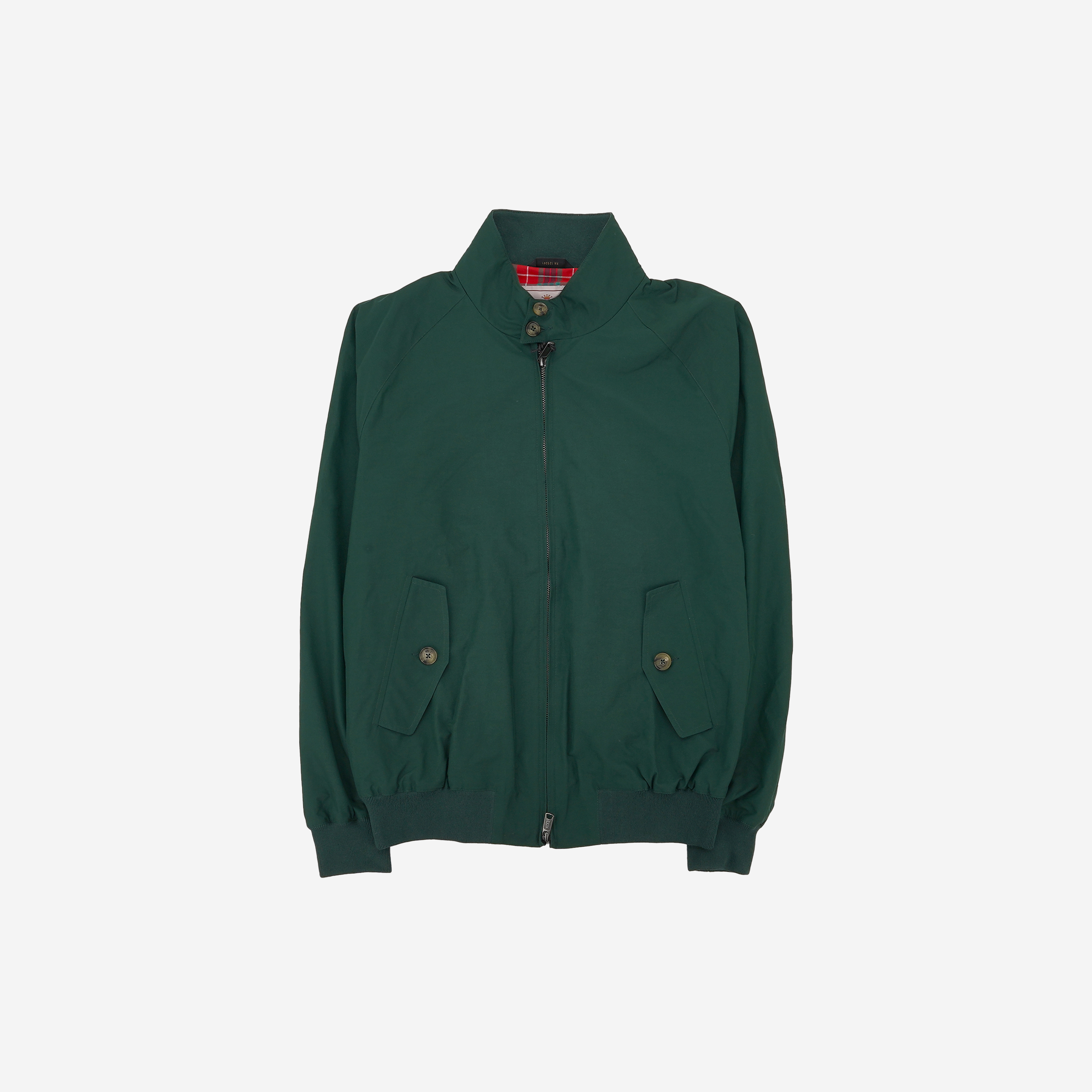 바라쿠타 G9 레귤러핏 해링턴 자켓 레이싱 그린 | KREAM