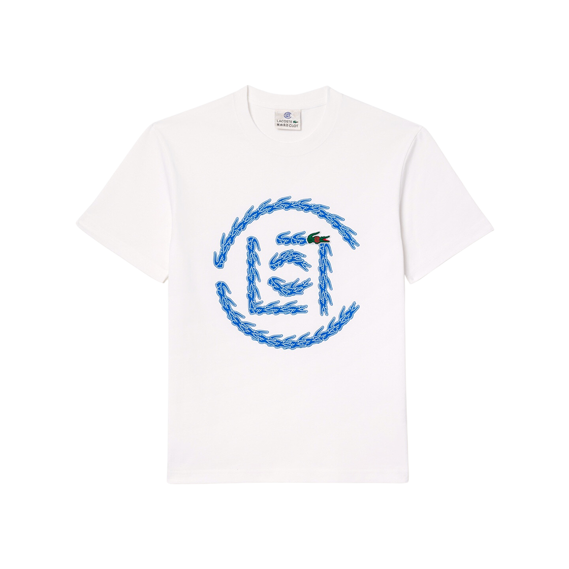 라코스테 x 클랏 그래픽 티셔츠 화이트 | Lacoste | KREAM