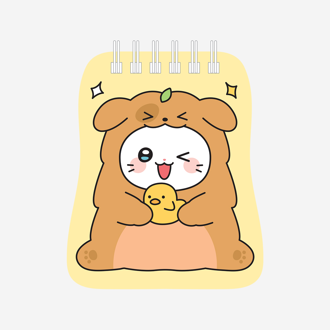 냐한남자 모양수첩 이지 춘배 | Meow Man | KREAM