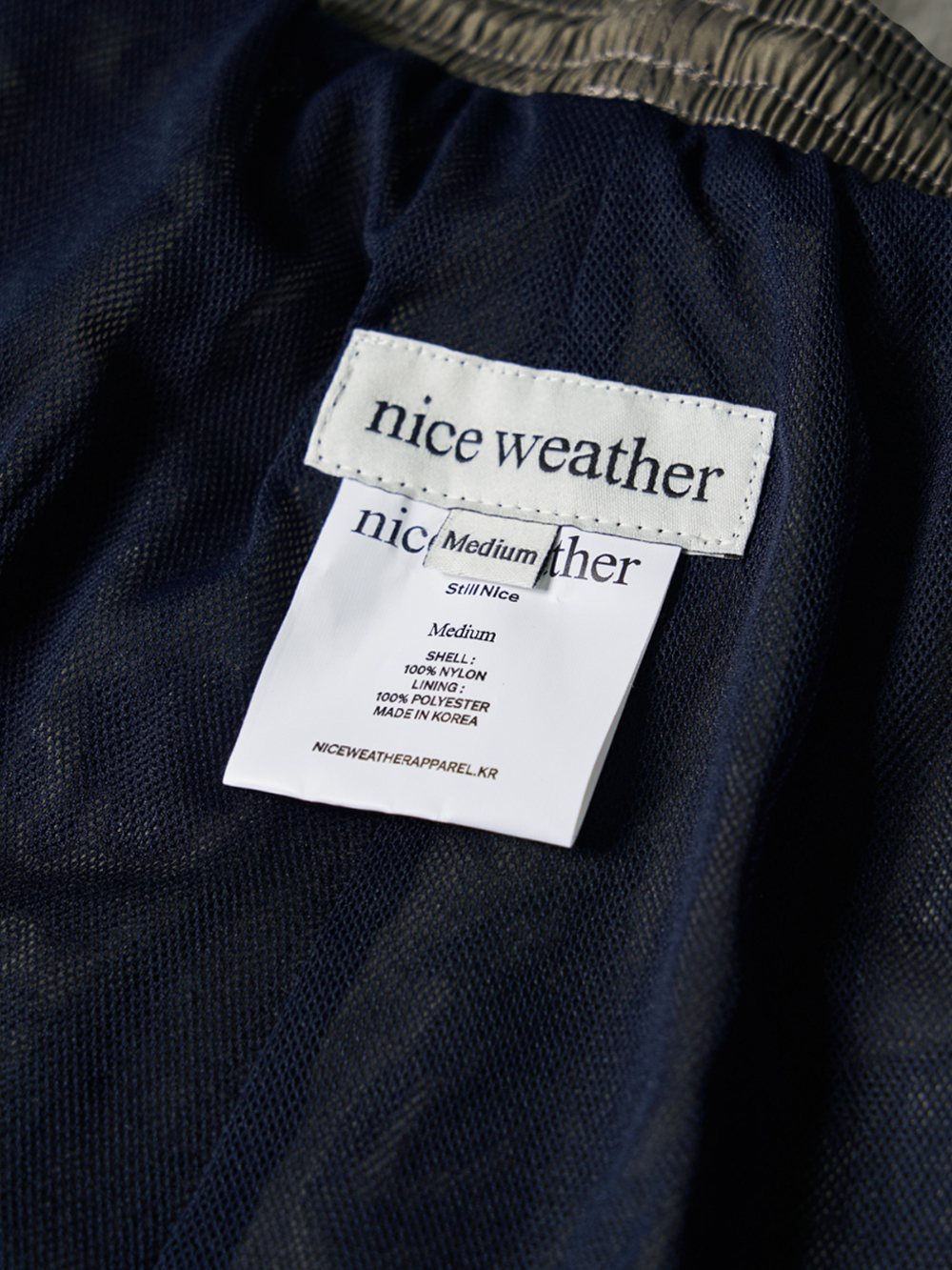 나이스웨더 어패럴 립스탑 쇼츠 카키 | NICE WEATHER | KREAM