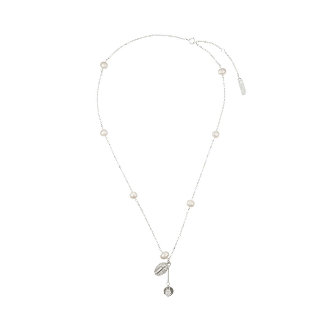 엔프프 실버925 펄 드로핀 네크리스 실버 | Nff | KREAM