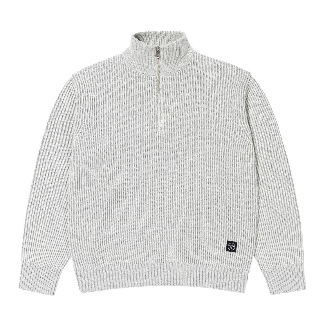 록히드마틴 LM 콘트라스트 하프 집업 스웨터 화이트 | LOCKHEED MARTIN | KREAM