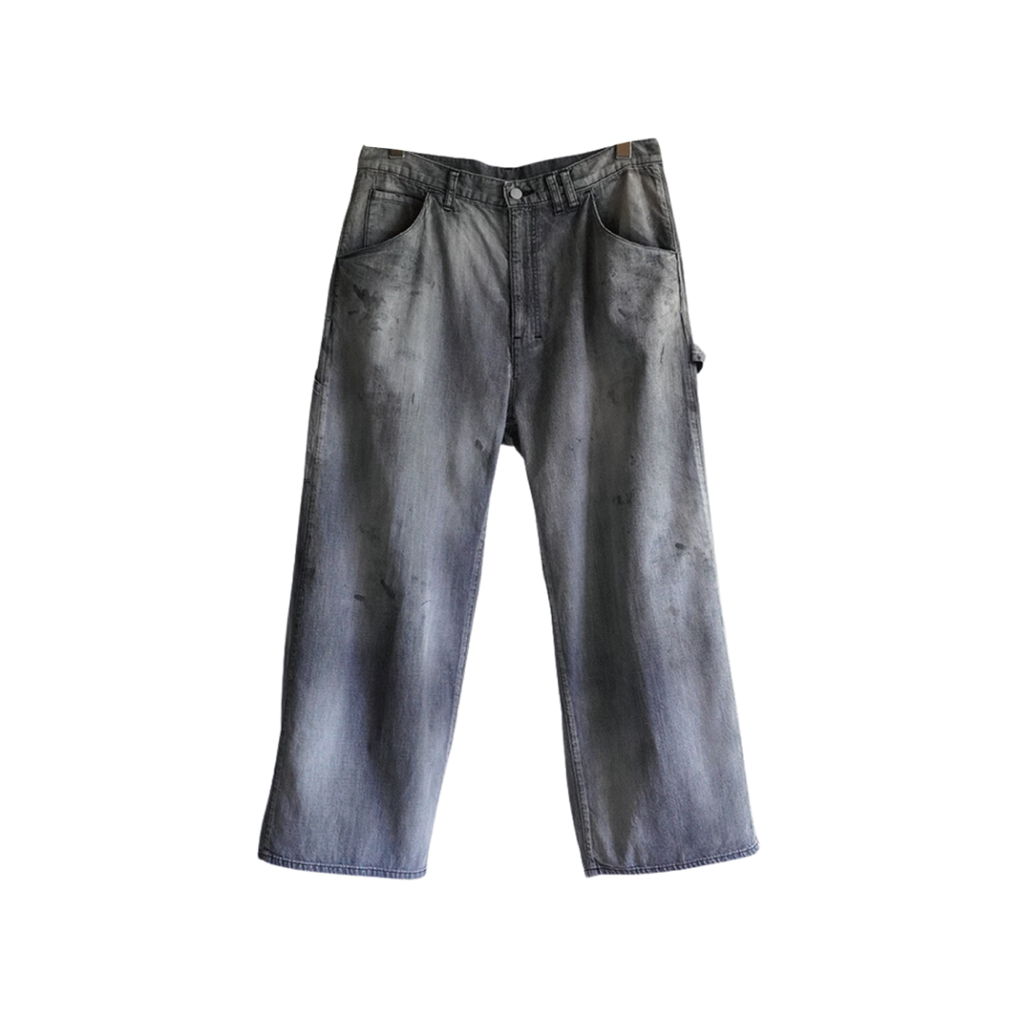 안셀름 에이징 페인터 팬츠 블랙 | Ancellm | KREAM