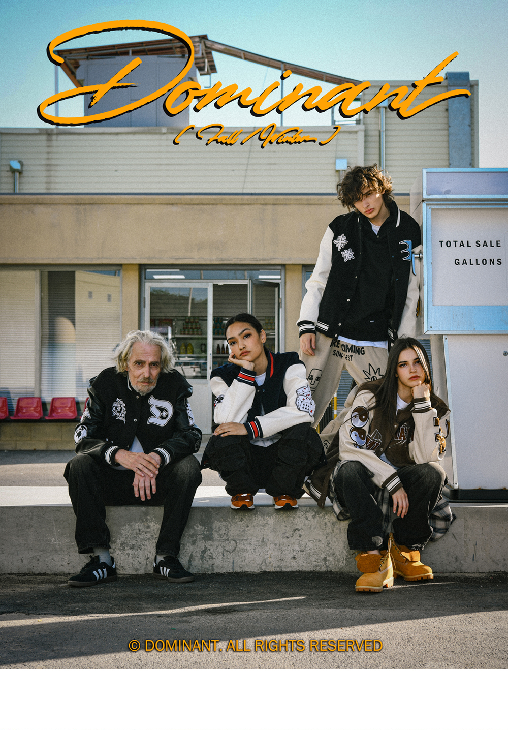 도미넌트 루트66 후디 브라운 | DOMINANT | KREAM