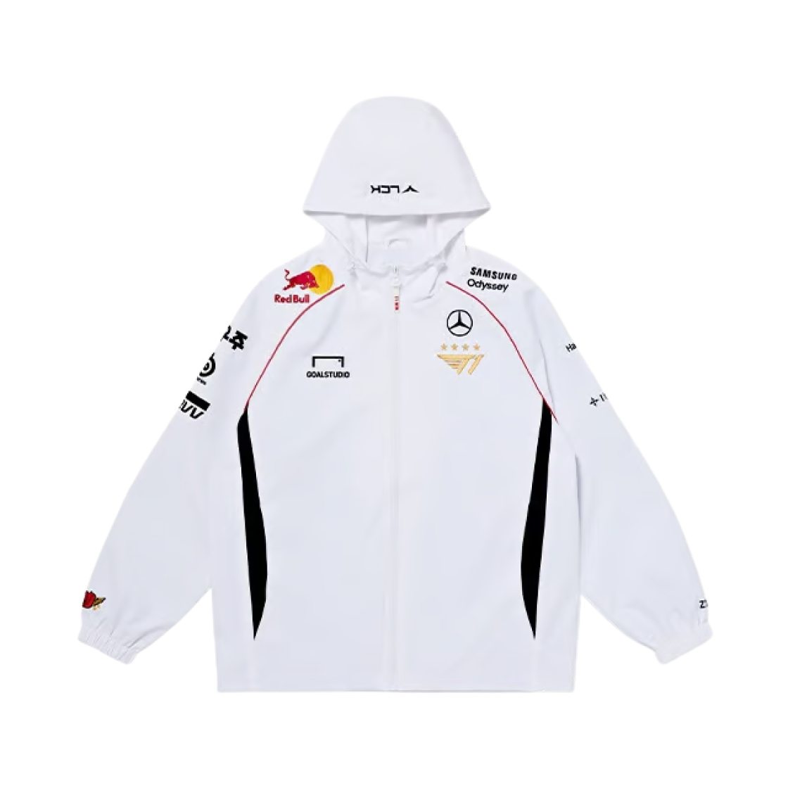 골 스튜디오 T1 2024 유니폼 월즈 자켓 화이트 (논 마킹 버전) | Goal Studio | KREAM