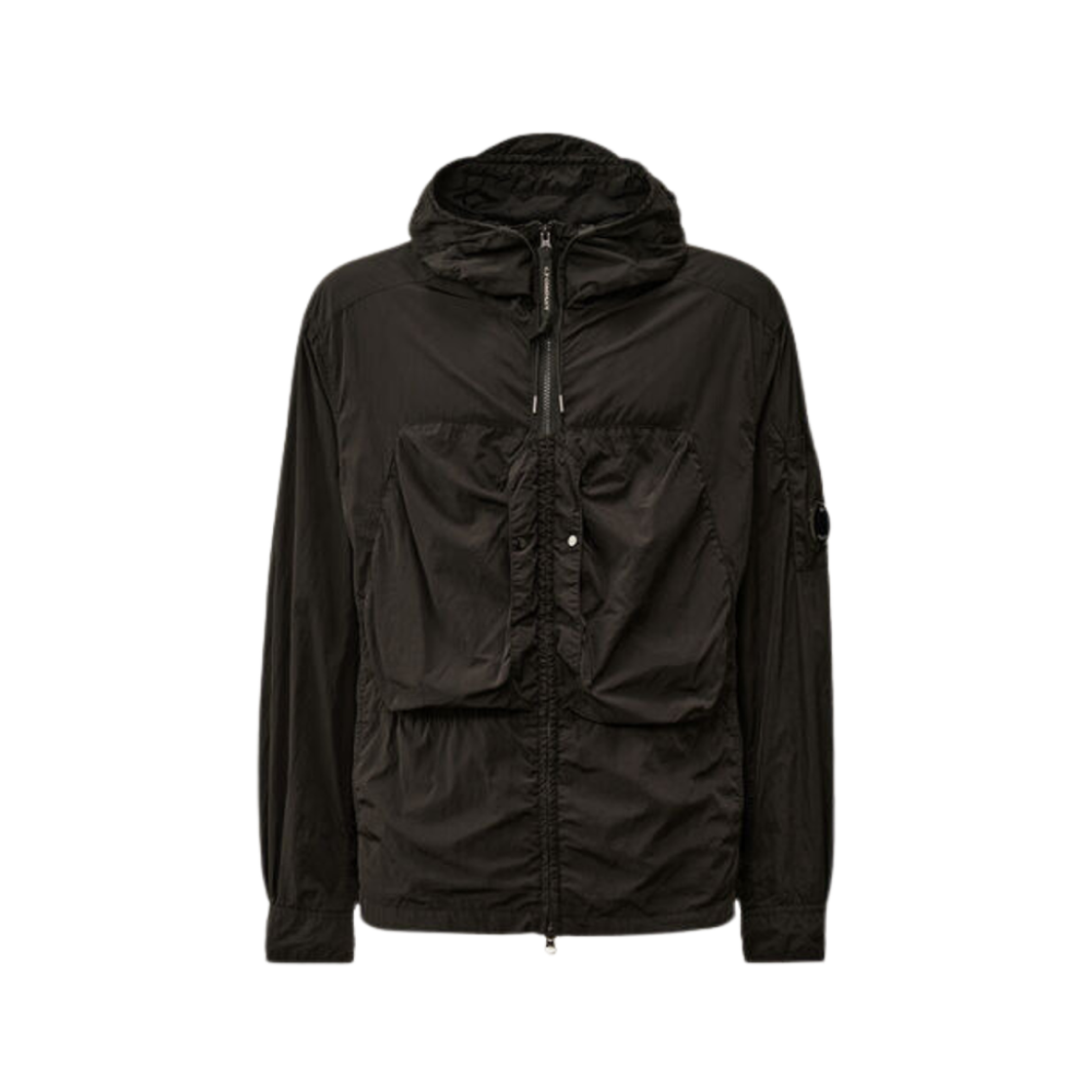 C.P. 컴퍼니 크롬-R 후드 오버셔츠 블랙 - 24FW | C.P. Company | KREAM
