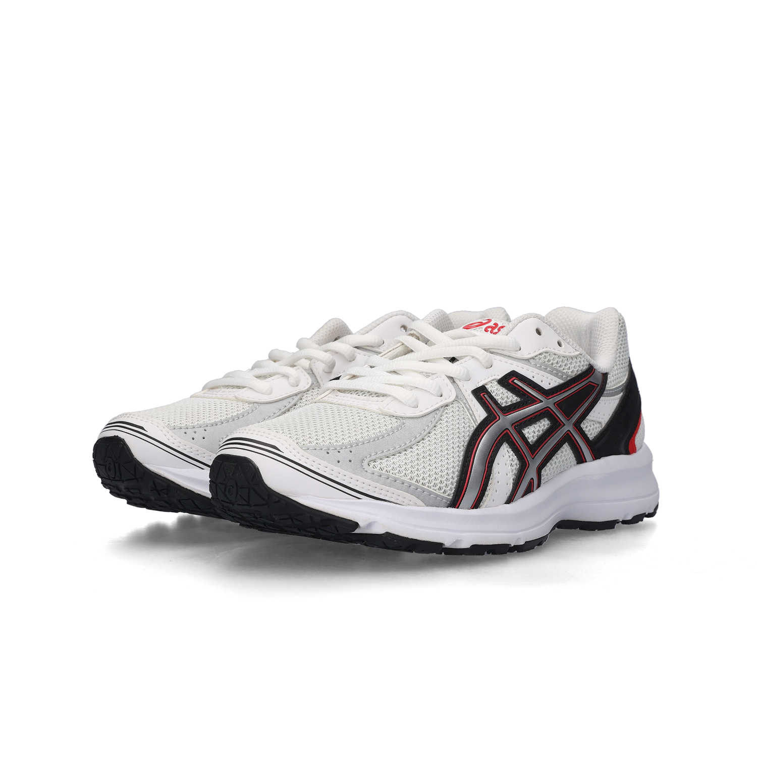 아식스 조그 100 S 화이트 퓨어 실버 - 2E 와이드 | KREAM