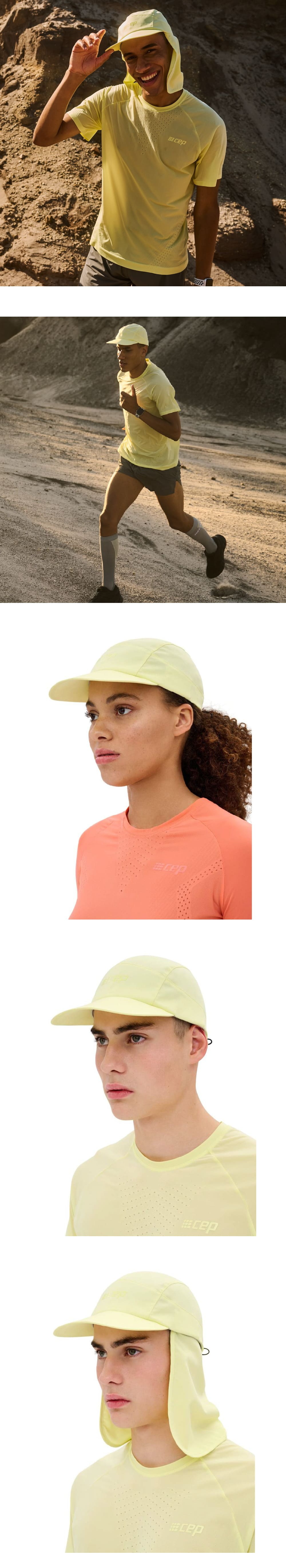 CEP 울트라라이트 러닝 캡 라임 One size | CEP | KREAM