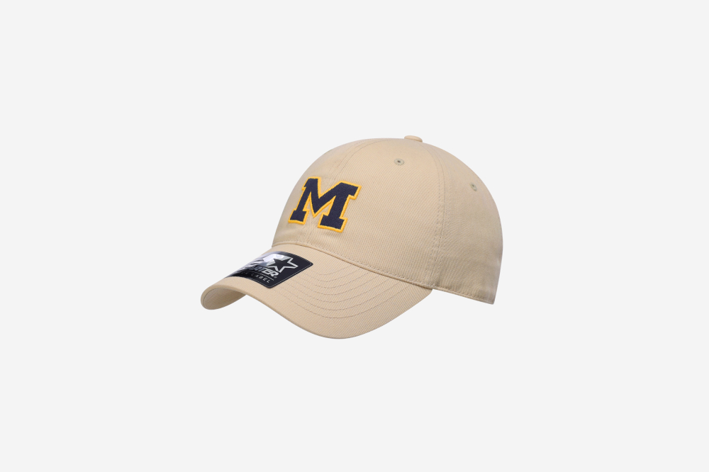 스타터 x 미시간 M 스냅백 베이지 | STARTER | KREAM