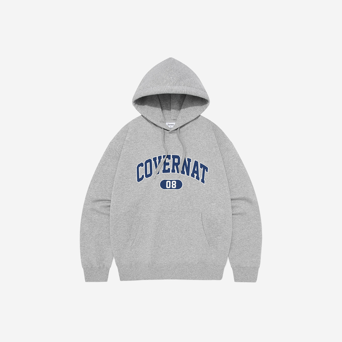 커버낫 아치 로고 후디 멜란지 그레이 | COVERNAT | KREAM