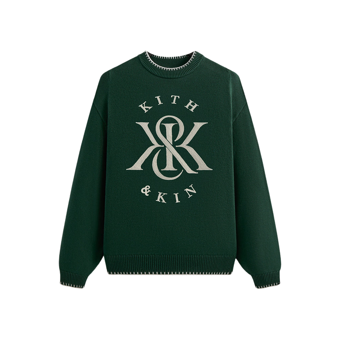 키스 크레스트 스티치드 루이스 스웨터 스타디움 | Kith | KREAM
