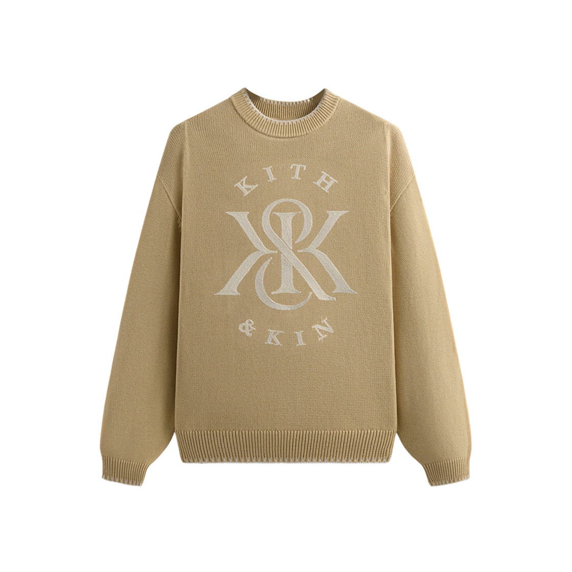 키스 크레스트 스티치드 루이스 스웨터 이터널 | Kith | KREAM