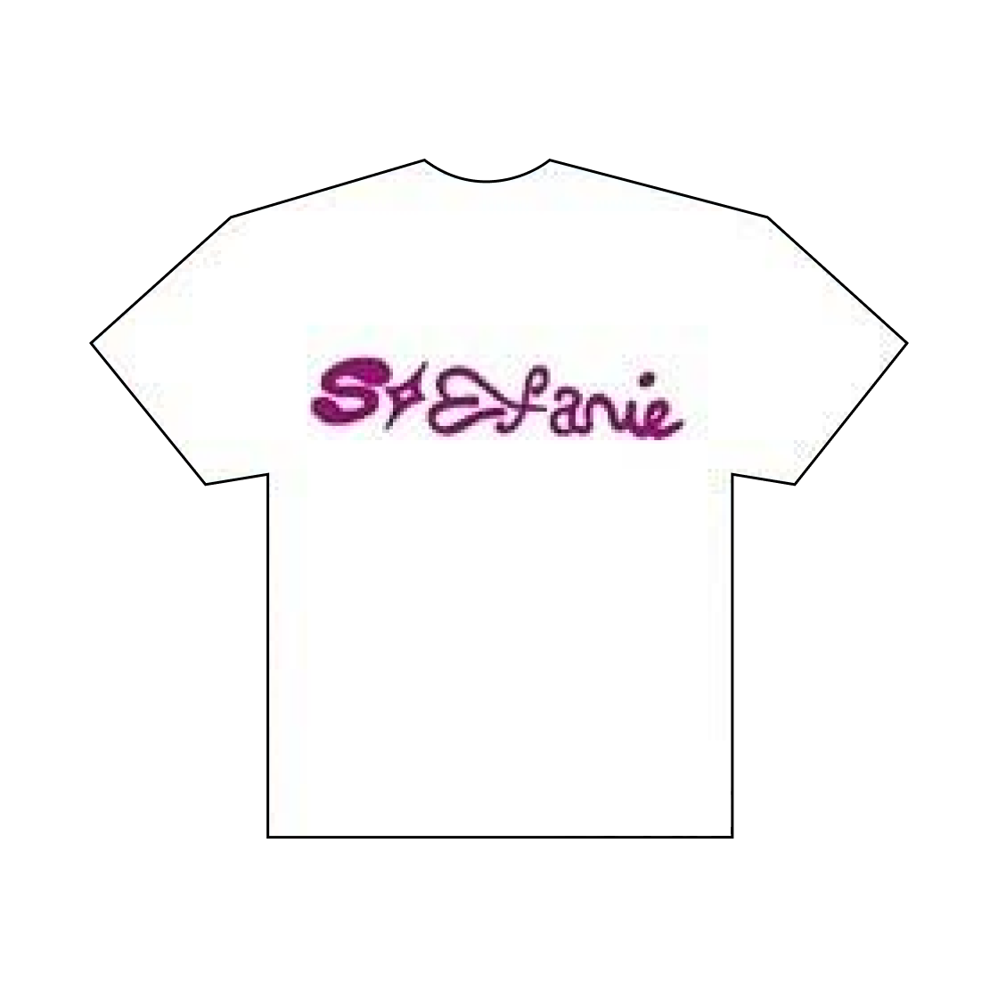 바나 스테파니 로고 티셔츠 화이트 | BANA | KREAM