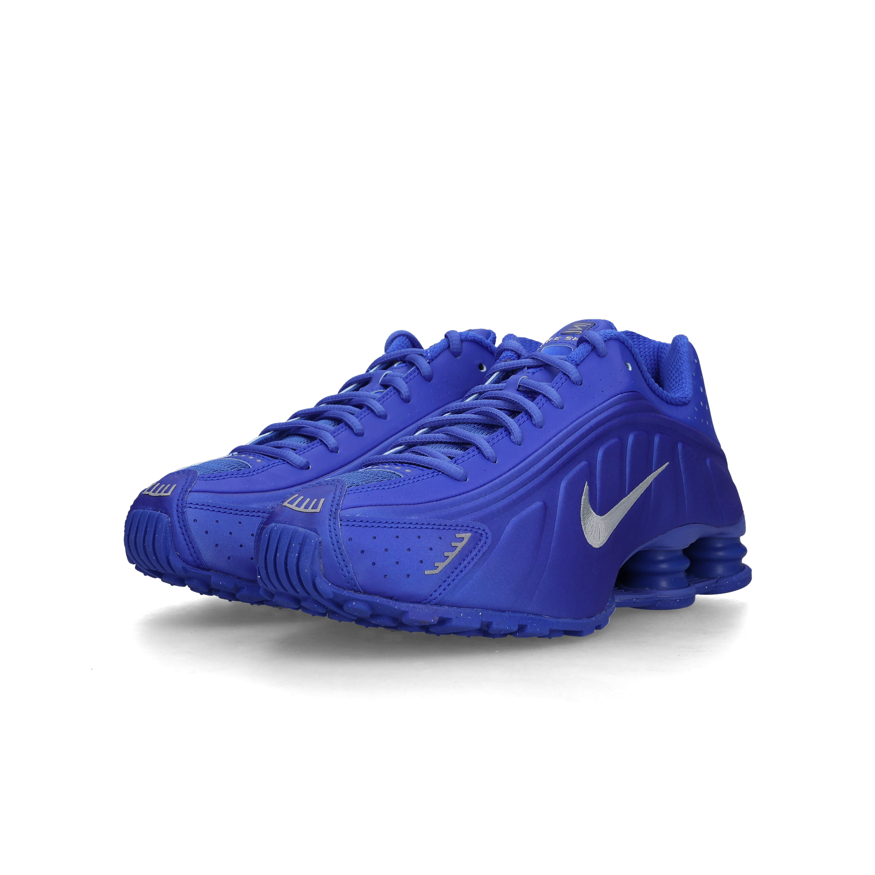 (W) 나이키 샥스 R4 레이서 블루 앤 메탈릭 실버 | KREAM