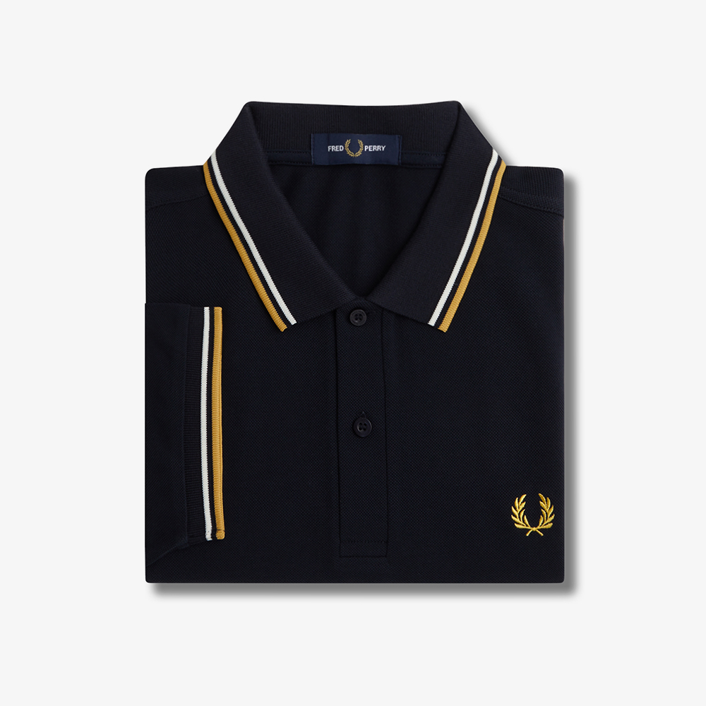 프레드페리 트윈 팁 프레드페리 셔츠 네이비 | Fred Perry | KREAM