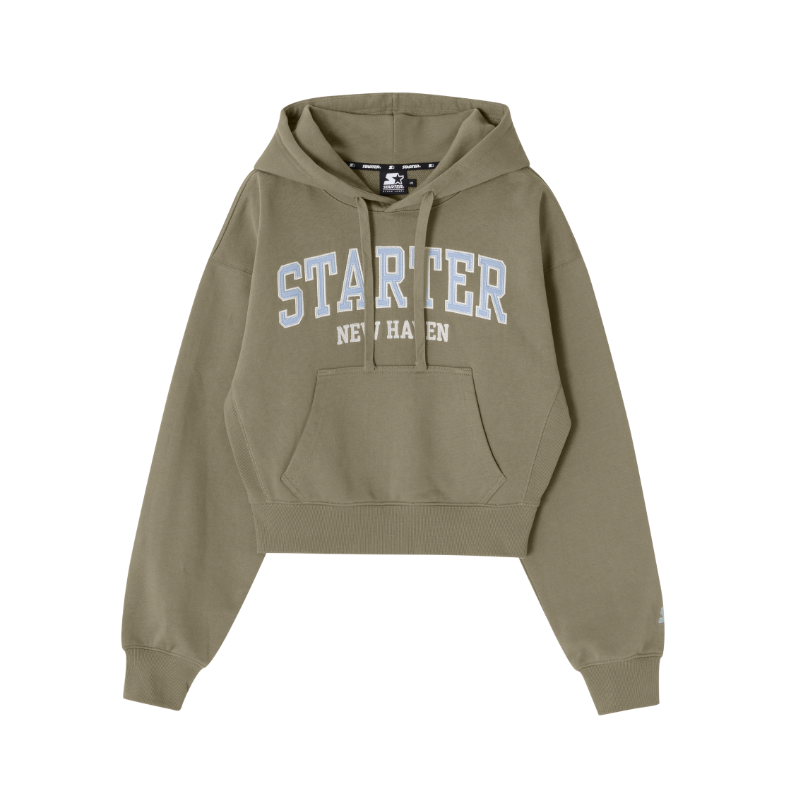 스타터 여성 뉴 헤이븐 아크 로고 헤비 스웻 후디 브라운 | STARTER | KREAM