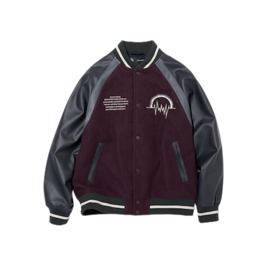 GU x 언더커버 스타디움 점퍼 와인 - JP | GU | KREAM