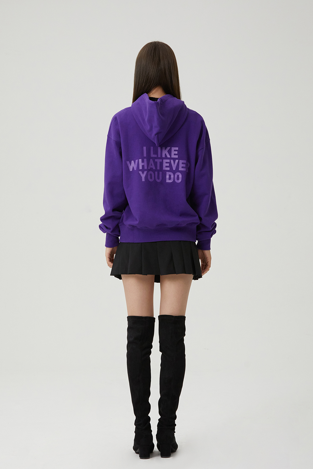 아루마루 왓에버 후디 퍼플 | arumaru | KREAM