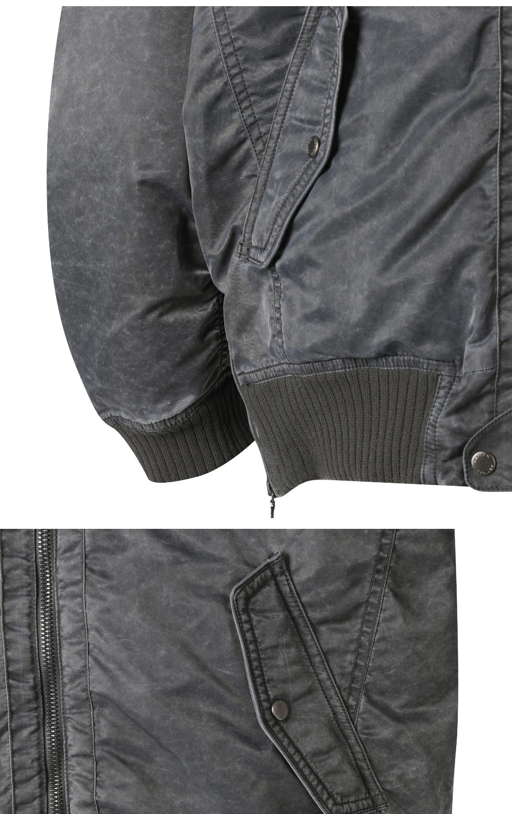 시리즈 밀 MA 1 다운 점퍼 그레이 | SERIES | KREAM