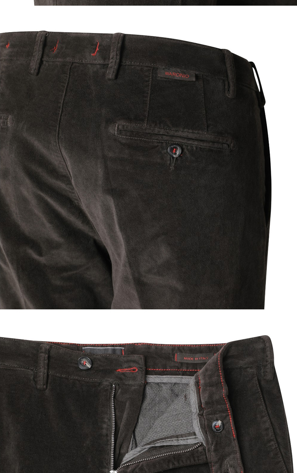 시리즈 바로니오 소프트 패브릭 팬츠 브라운 | SERIES | KREAM