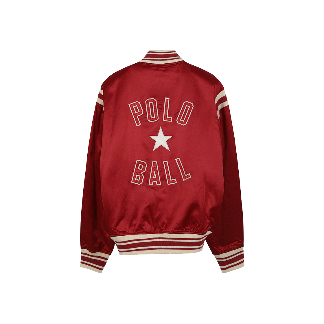 폴로 랄프 로렌 폴로 볼 새틴 랠리 자켓 레드 - 24FW | Polo Ralph Lauren | KREAM