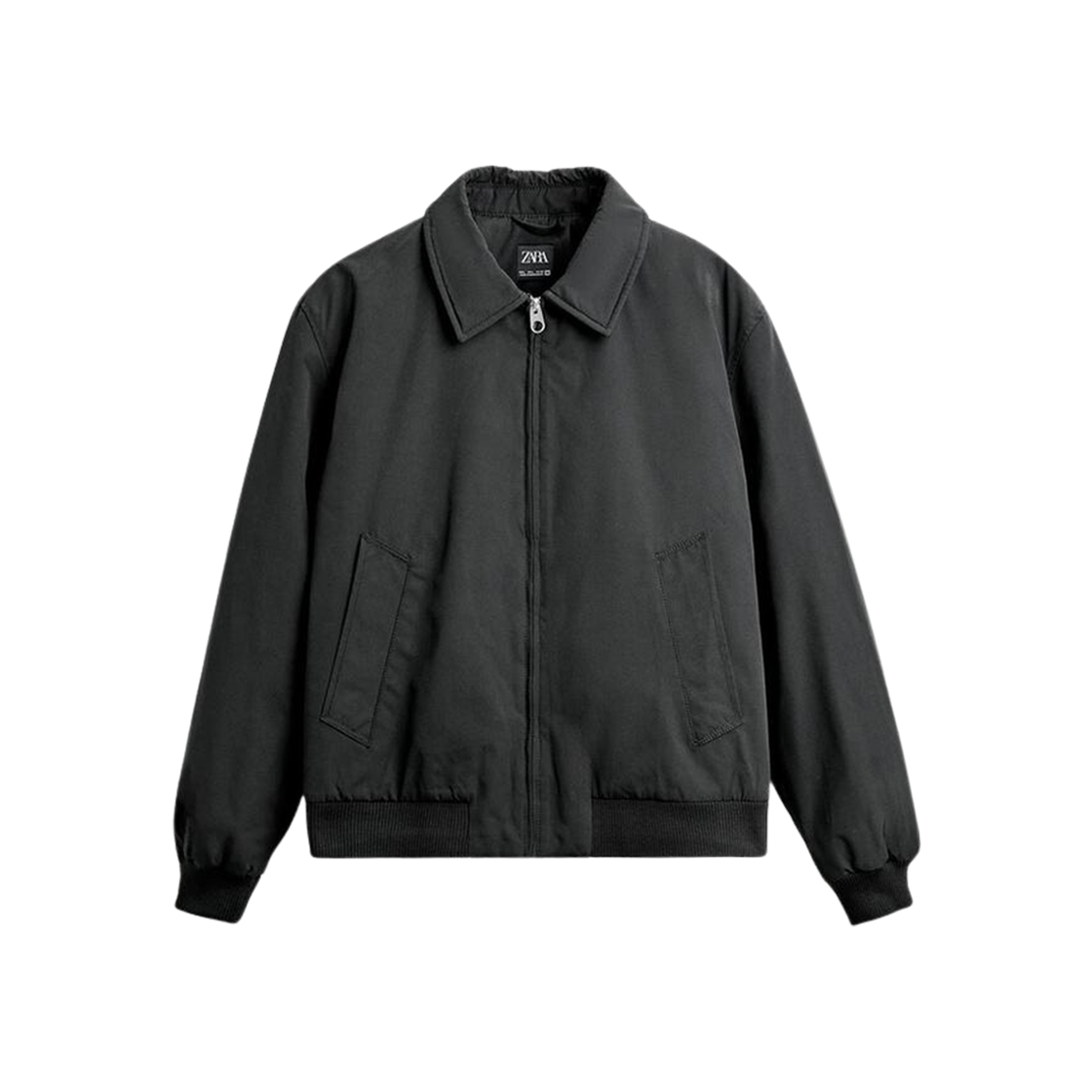 자라 퀼티드 봄버 자켓 블랙 | Zara | KREAM